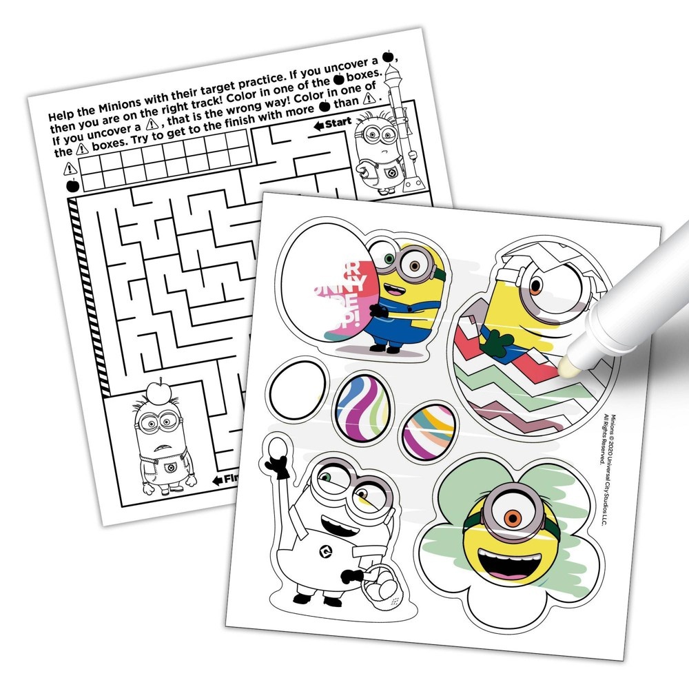 Bendon Minions Imagine Ink Easter Stickers 1 ct | Shipt