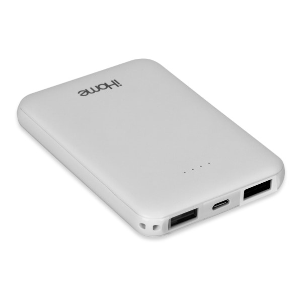 iHome Ultra-Compact 5000Mah Power Bank, White 1 ct | Shipt