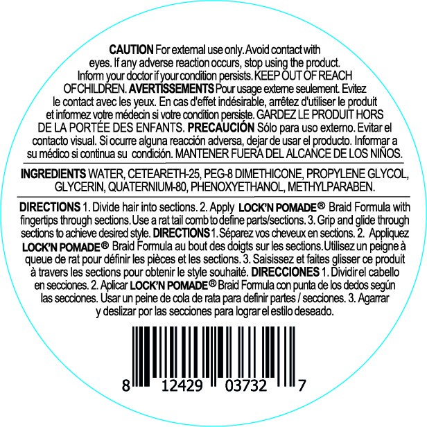 EBIN Lock'N Pomade Braid Formula Super Hold Conditioning Gel 3.53 fl oz ...