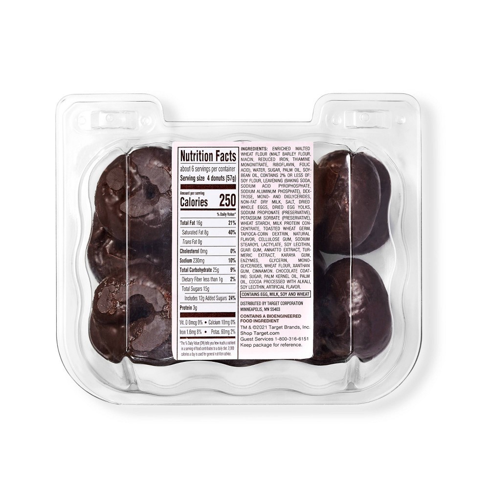 Chocolate Mini Donuts - 11oz - Favorite Day 11 oz | Shipt