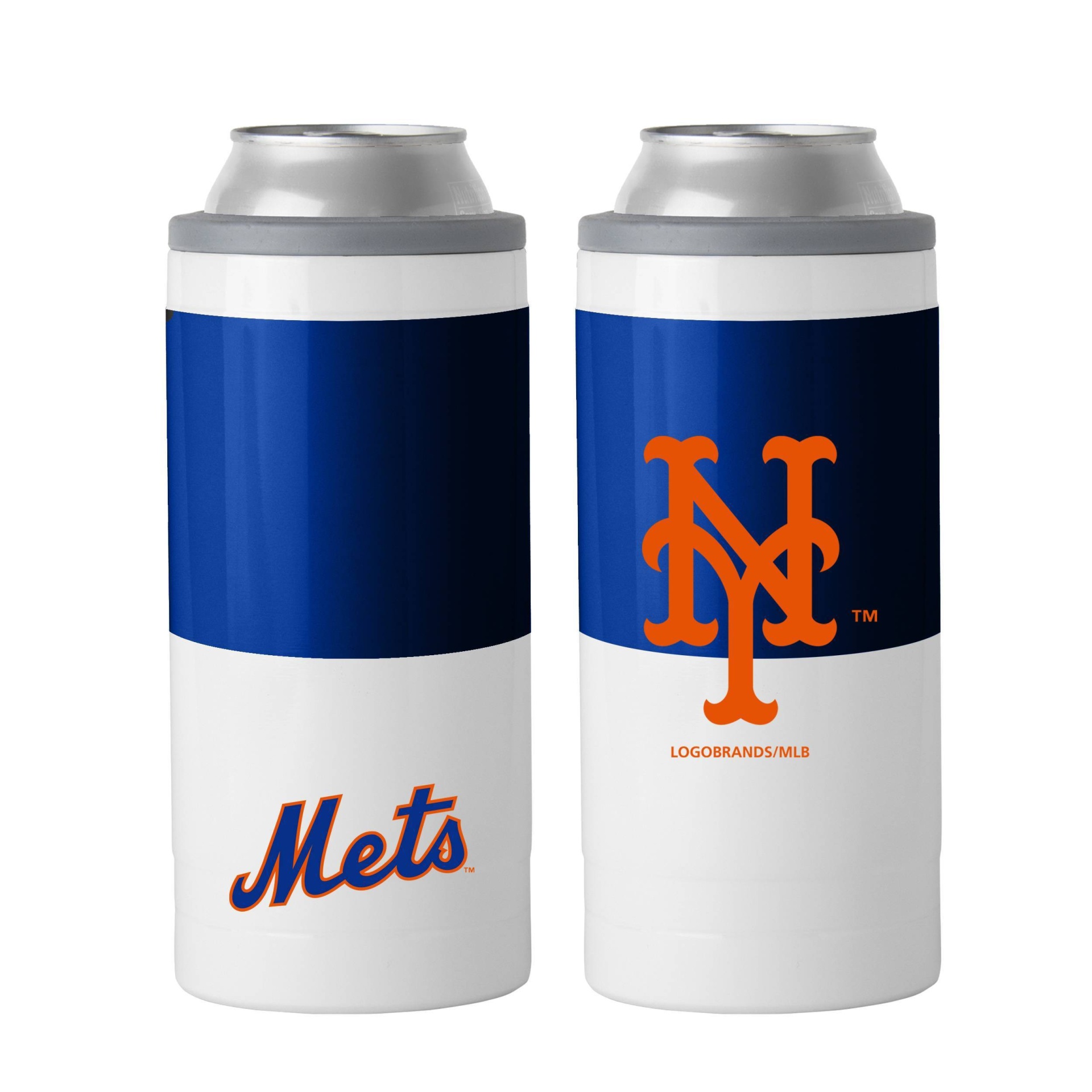 MLB New York Mets Slim Can Cooler 12 oz | Shipt