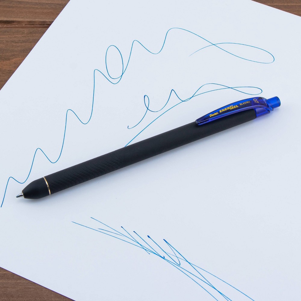 8pk Liquid Gel Pens EnerGel Kuro Medium - Pentel 8 ct | Shipt