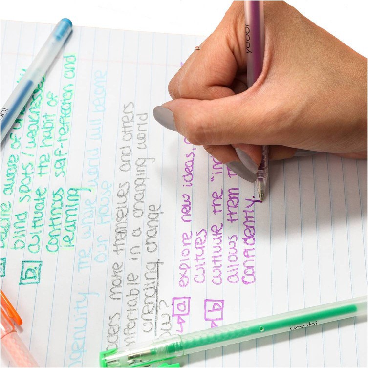 Yoobi 30pk Gel Pens Set Multicolor 30 ct | Shipt