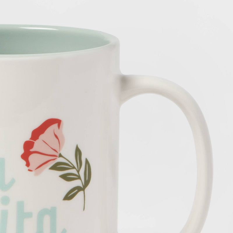 15oz Stoneware Hola Bonita Mug - Room Essentials 15 oz | Shipt