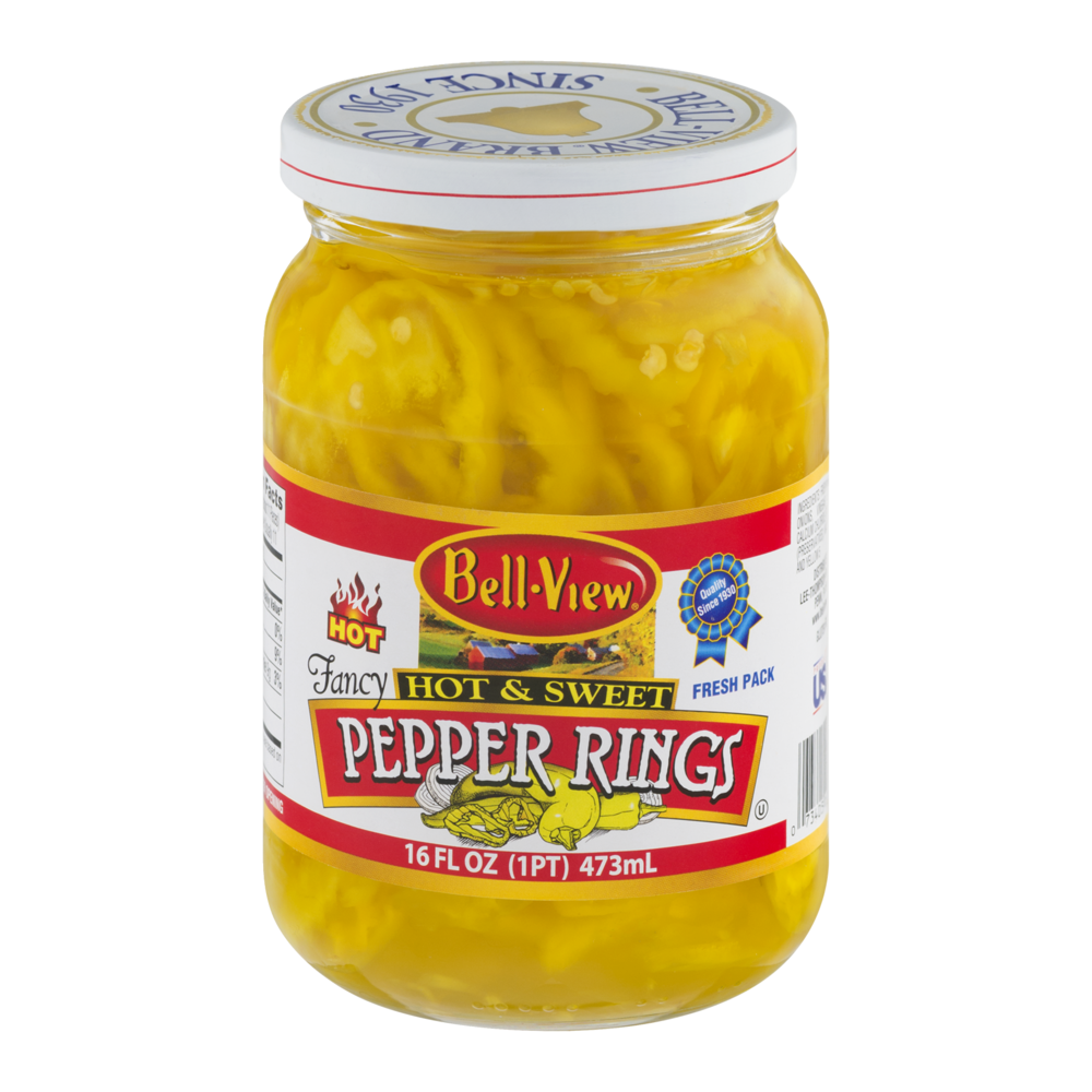 Bell-View Hot Sweet Pepper Rings 16 oz | Shipt