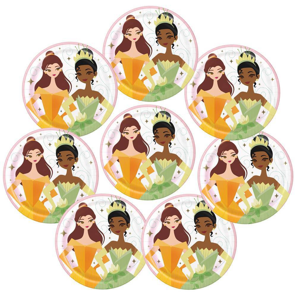 Disney Princess 7" 8ct Paper Plates 8 ct | Shipt
