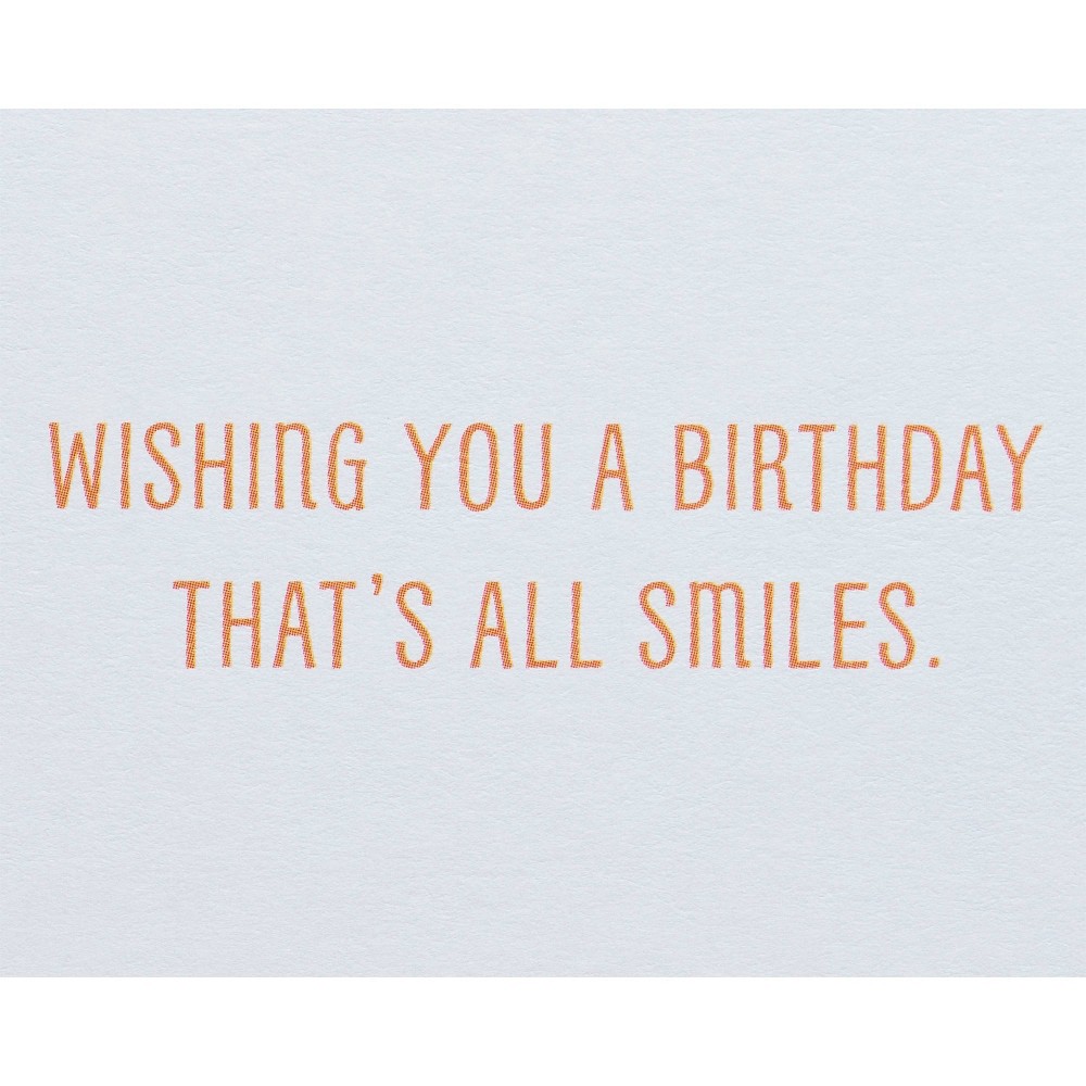 Carlton Cards Birthday Card Smiley Faces 1 ct | Shipt