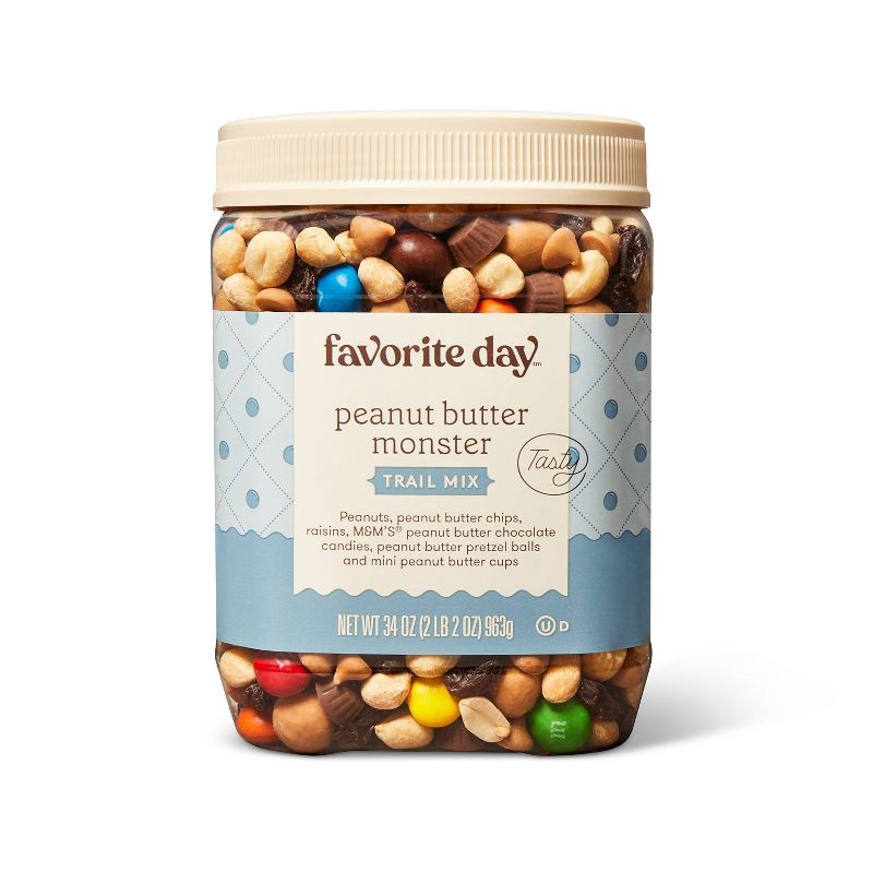Peanut Butter Monster Trail Mix - 34oz - Favorite Day™ 34 oz | Shipt