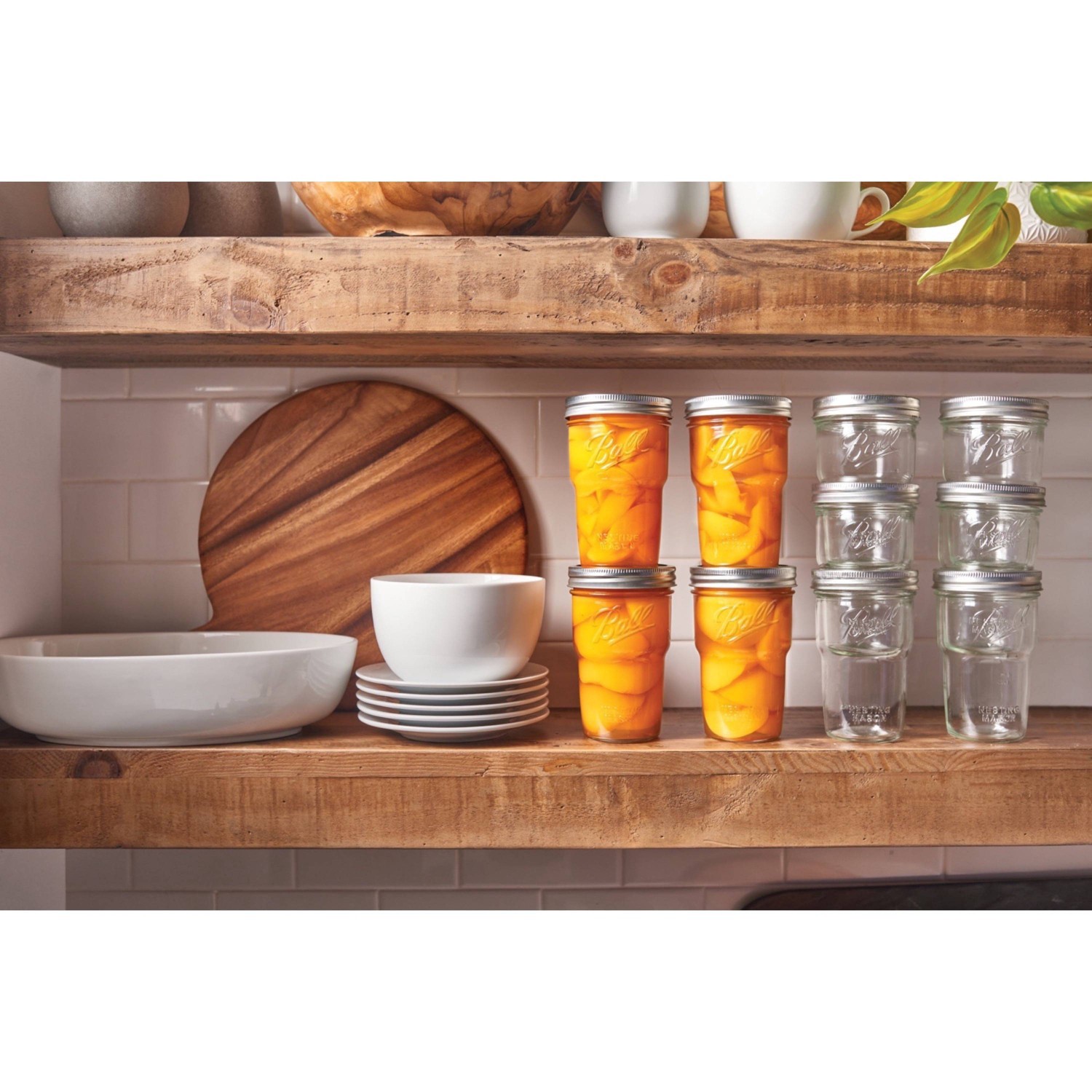 Ball 4pk Nesting Pint Jars 4 ct | Shipt