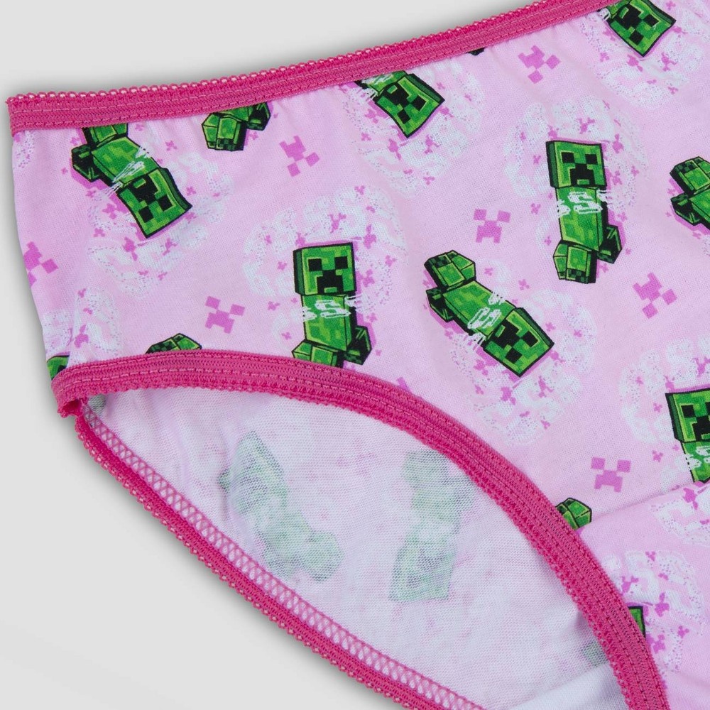 Girls' Minecraft 7pk Underwear - 4 7 ct | Shipt