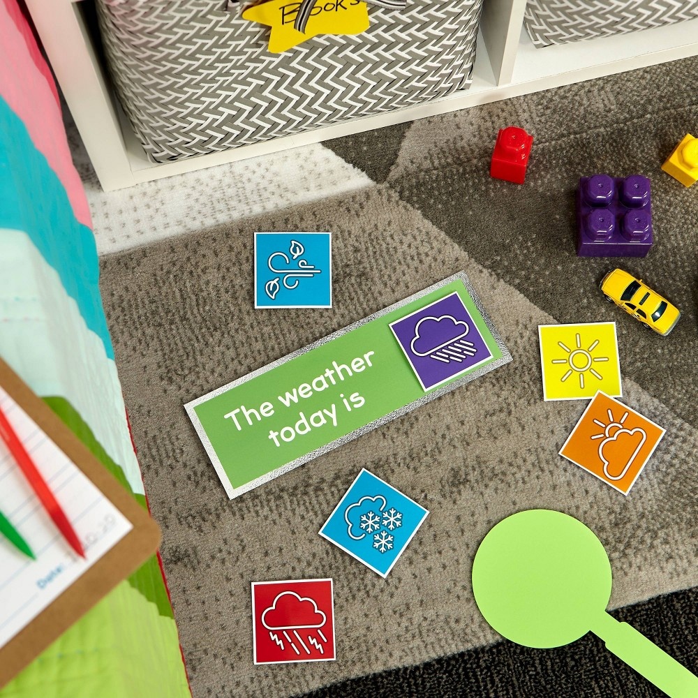 Magnetic Daily Weather Kit - Astrobrights 7 ct | Shipt