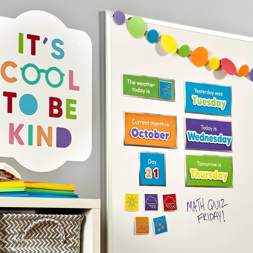 Magnetic Daily Weather Kit - Astrobrights 7 ct | Shipt