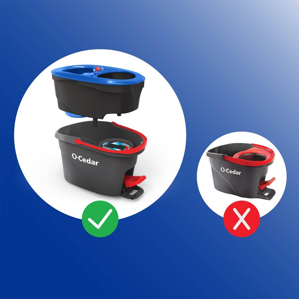 O-Cedar Easy Wring Rinse Clean Mop Refill 1 ct | Shipt