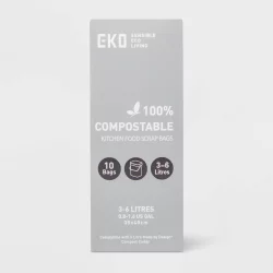 EKO Compost Trash Bags Refills Green 10 ct | Shipt