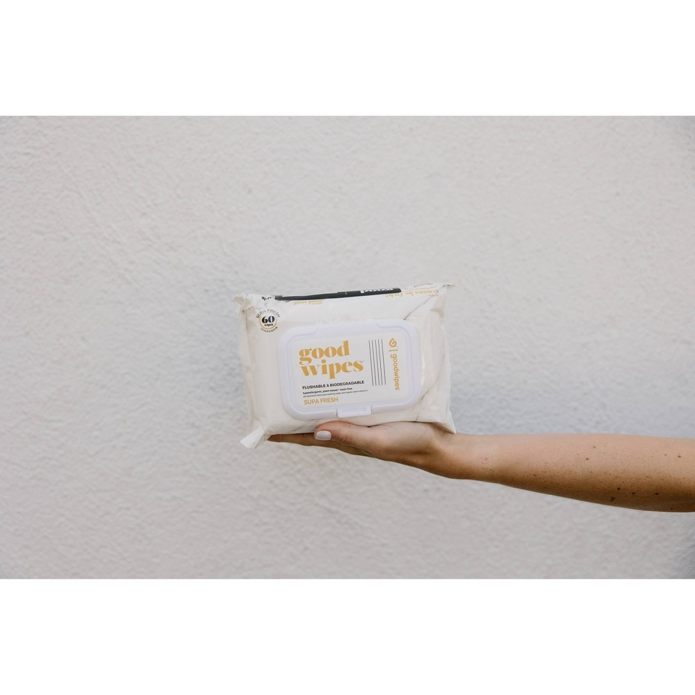 Goodwipes Supa Fresh Flushable Wipes 2 ct, 120 ct | Shipt