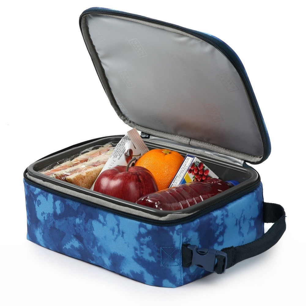 Fulton Bag Co. Upright Lunch Bag - Blue Acid Wash 1 ct | Shipt