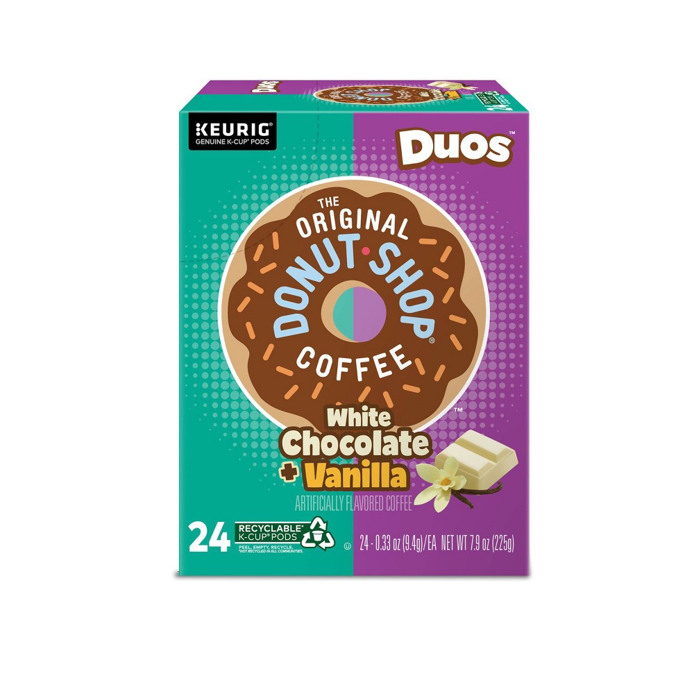 The Original Donut Shop Duos White Chocolate And Vanilla Medium Roast
