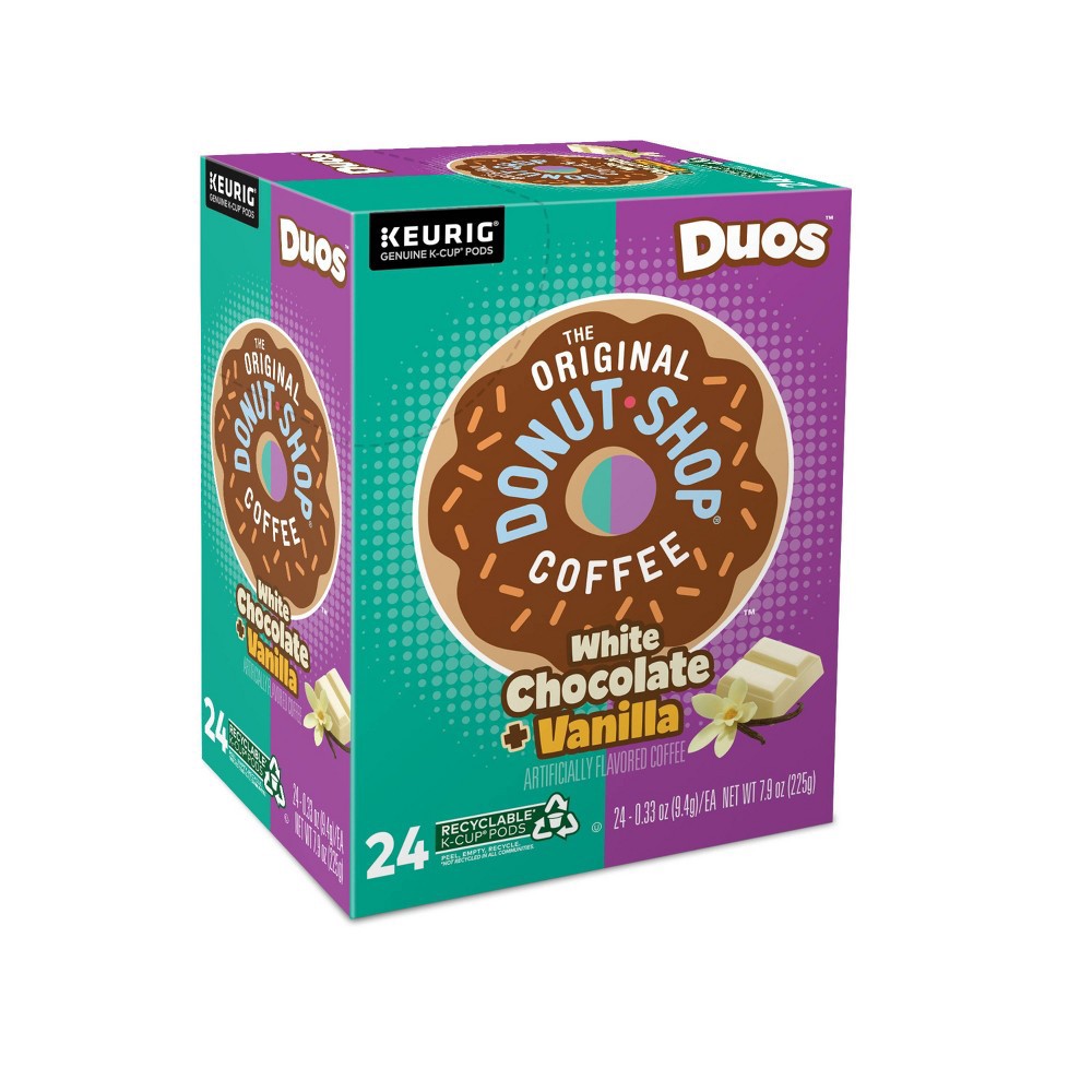 The Original Donut Shop Duos White Chocolate And Vanilla Medium Roast