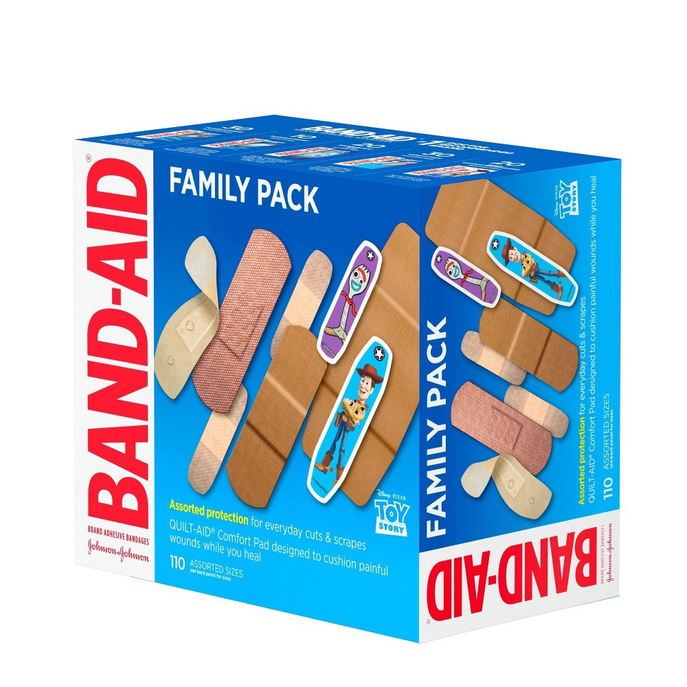 BAND-AID Adhesive Bandages Family Assorted Pack - 110ct 110 ct | Shipt