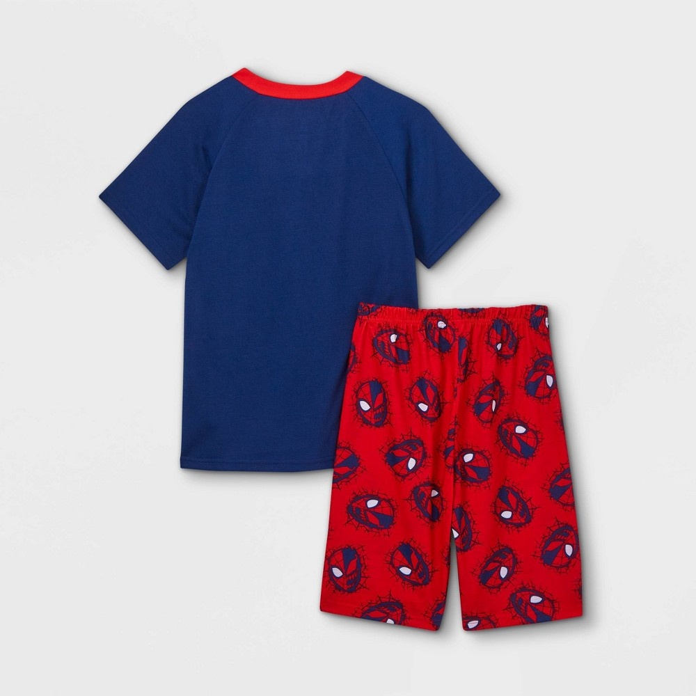 Boys' Marvel Spider Venom 2pc Pajama Set - Navy/Red M 1 ct | Shipt