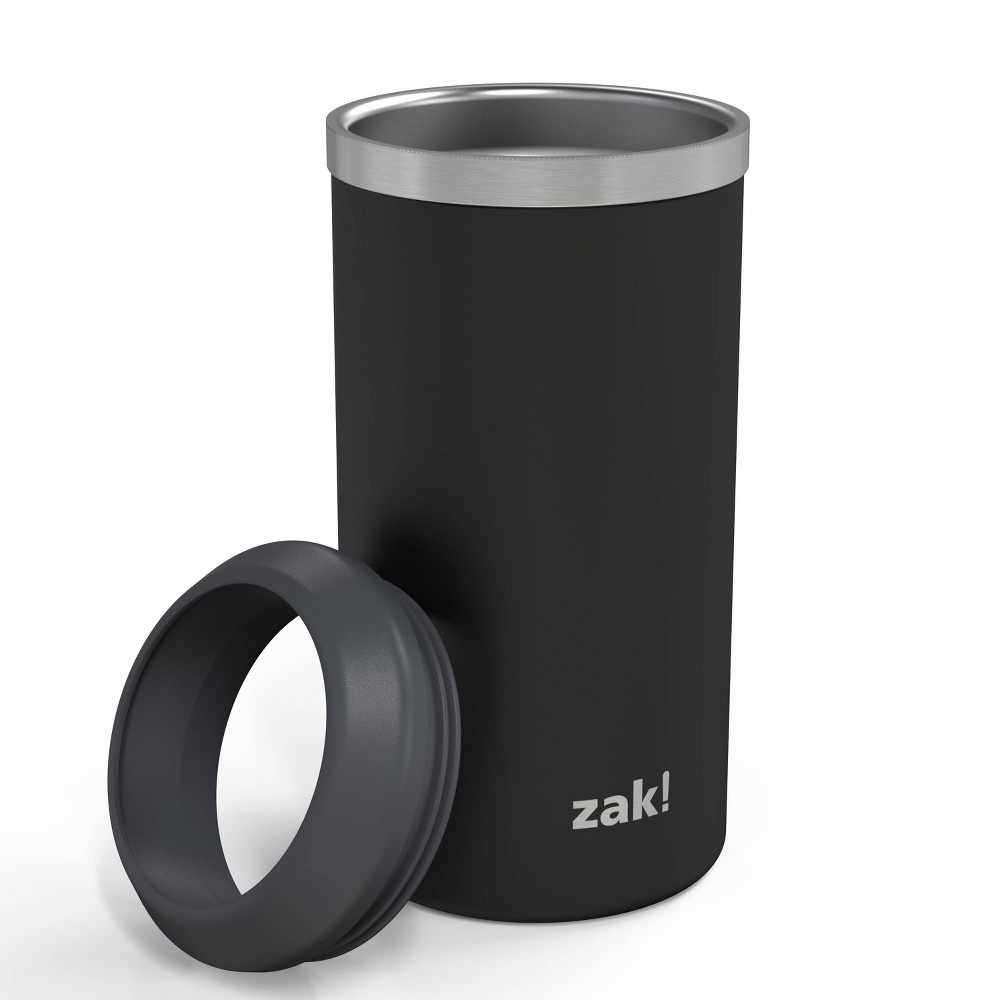 Zak Designs Zak! Designs 12.5oz Slim Can Cooler - Black 1 ct | Shipt