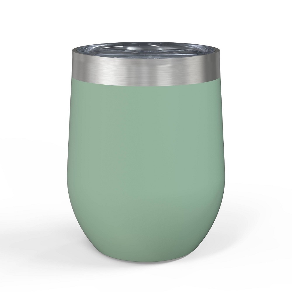 Zak Designs Zak! Designs 11.5oz Double Wall Stainless Steel Wine ...