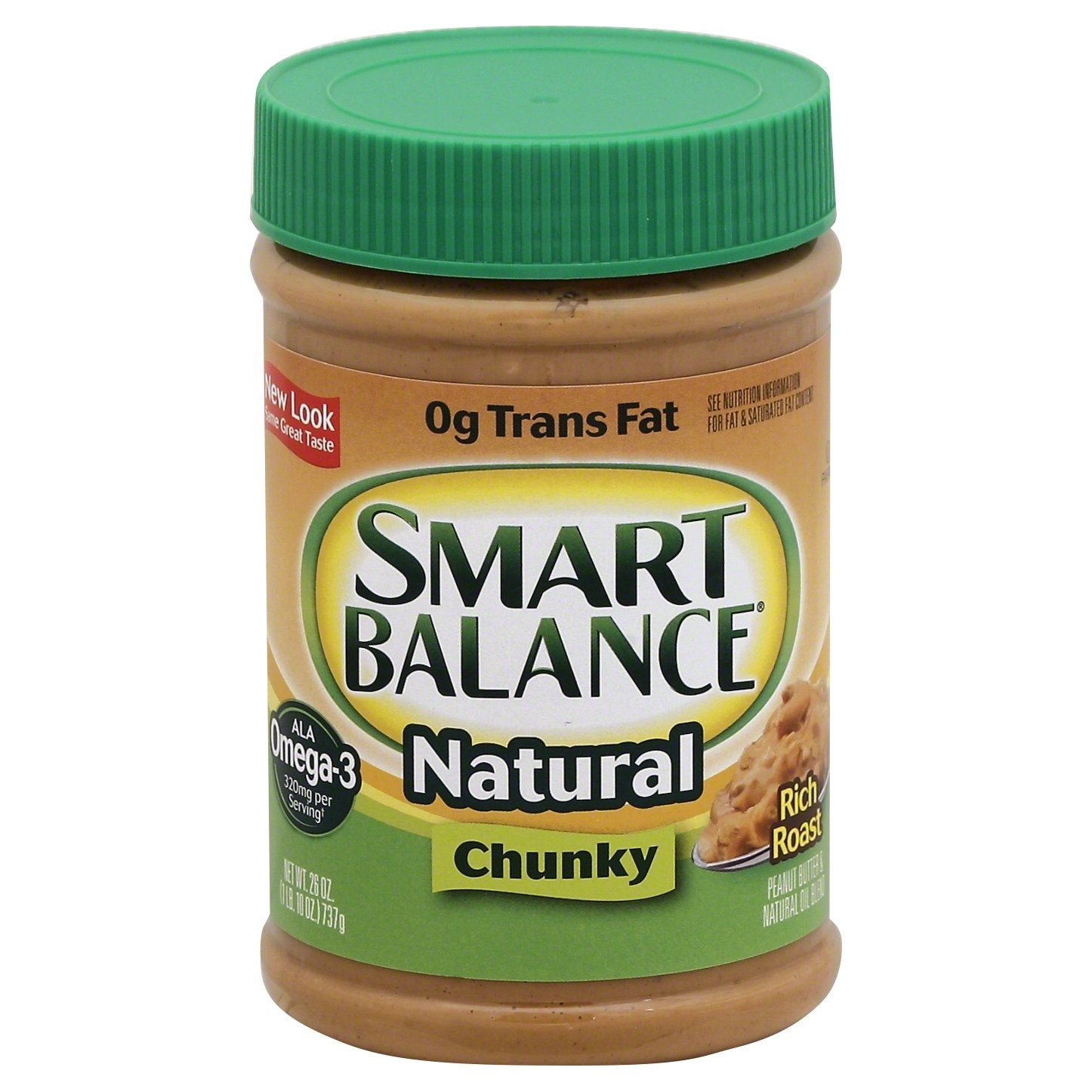 Smart Balance Chunky Natural Rich Roast Peanut Butter 26 oz | Shipt
