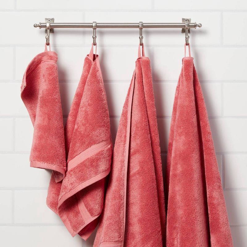 Total Fresh Antimicrobial Hand Towel Rose Pink - Threshold™ 1 ct | Shipt