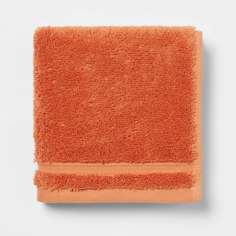 Total Fresh Antimicrobial Washcloth Orange - Threshold™ 1 ct | Shipt