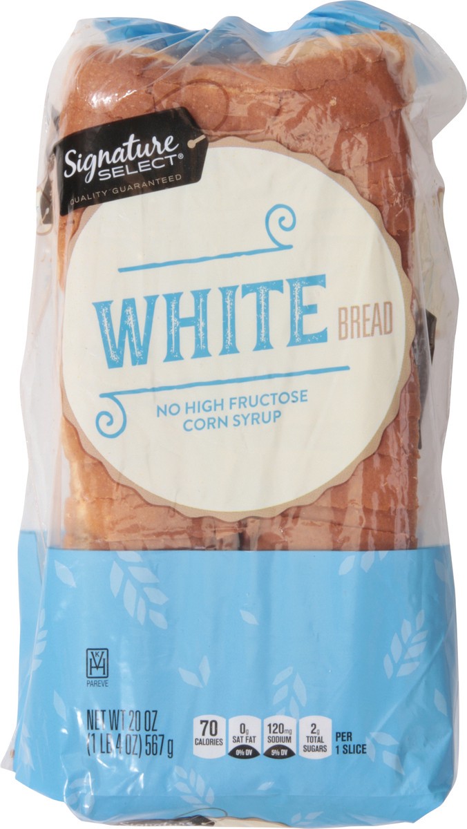 Signature SELECT Bread Enriched White 20 oz | Shipt