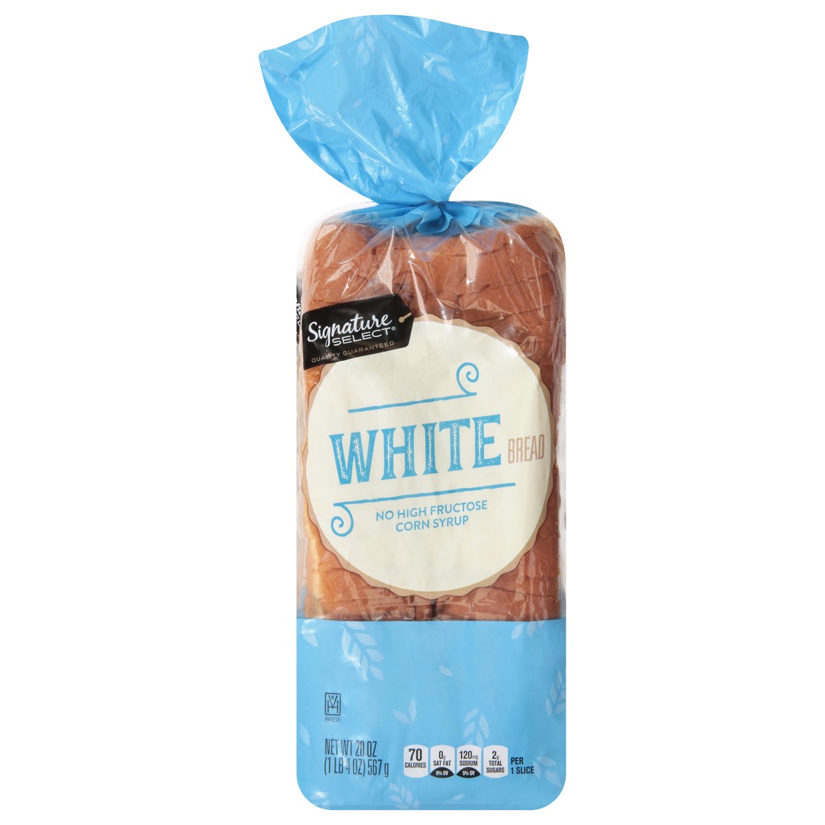 Signature SELECT Bread Enriched White 20 oz | Shipt