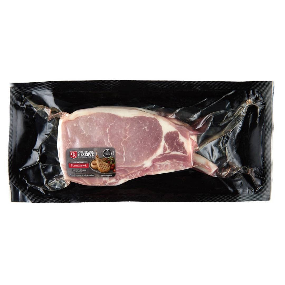 Chairman's Reserve Pork Bone-In Tomahawk Pork Chop per lb | Shipt