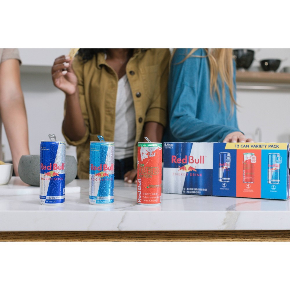 Red Bull Variety Pack Energy Drink 12 - 8.4 fl oz Cans 12 ct; 8.4 fl oz ...