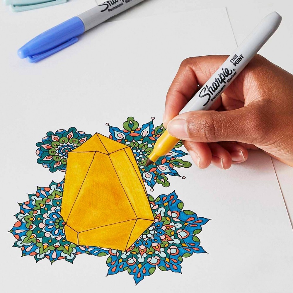 Permanent Markers Fine - Sharpie 18 ct | Shipt