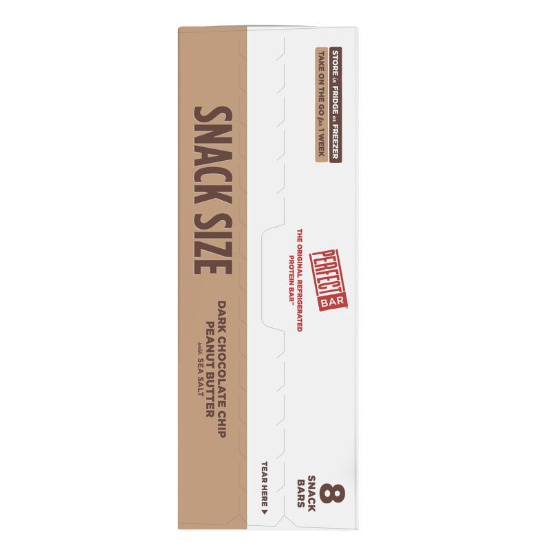 Perfect Bar Dark Chocolate Chip Peanut Butter Snack Size Protein Bars ...