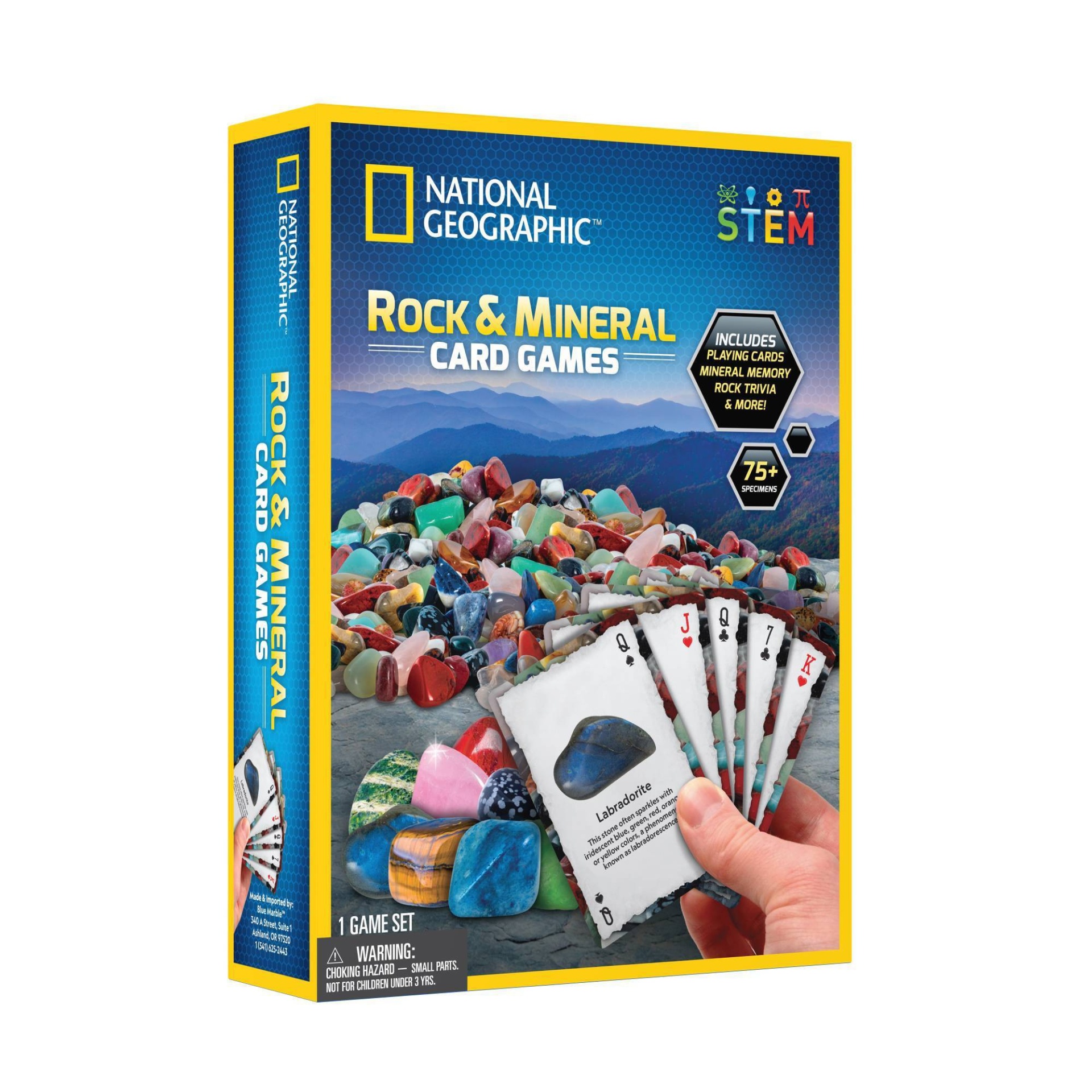 National Geographic Rock and Mineral Card Games 1 ct | Shipt
