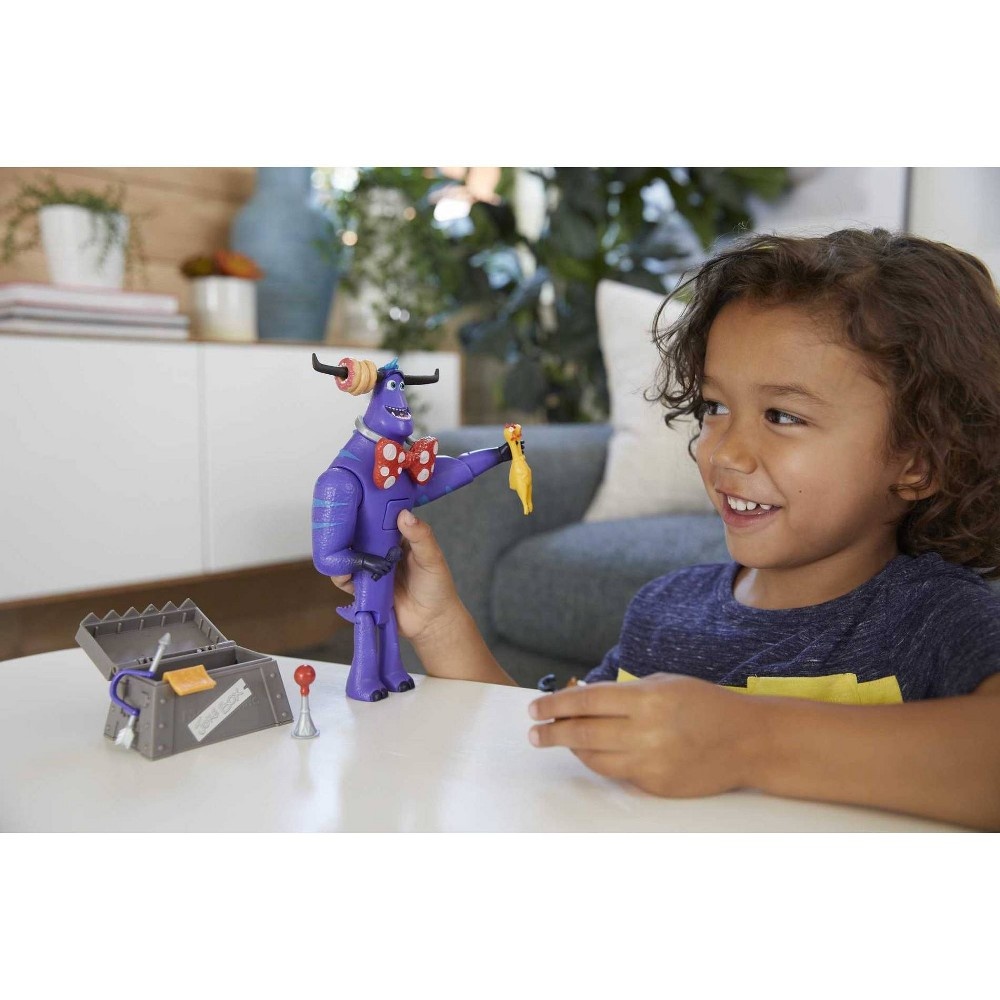 Pixar Disney Monsters at Work Tylor Tuskmon The Jokester Figure 1 ct ...