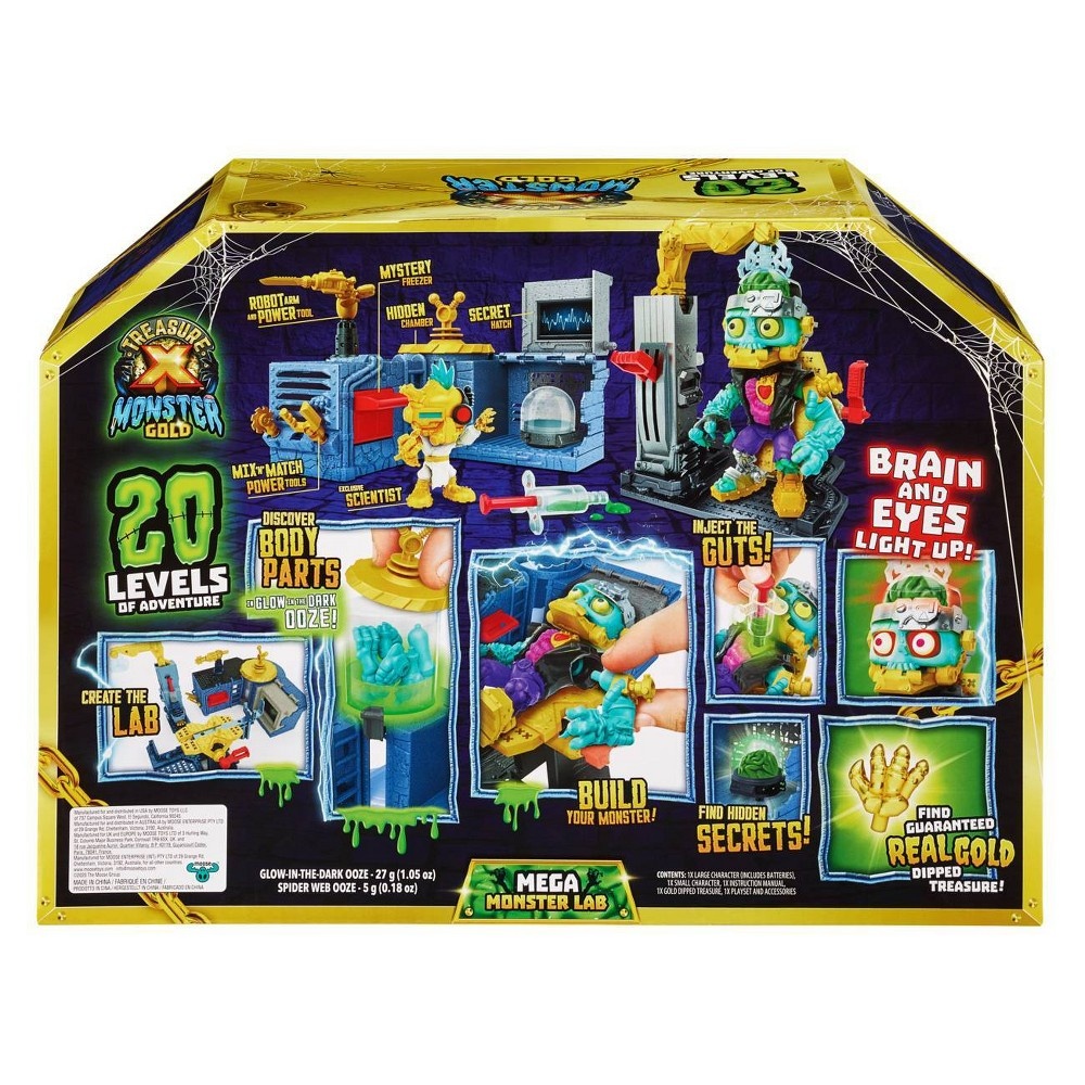 Treasure X Monster Gold Glow in the Dark Mega Monster Lab 1 ct | Shipt