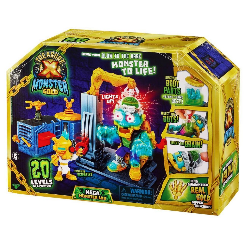 Treasure X Monster Gold Glow in the Dark Mega Monster Lab 1 ct | Shipt