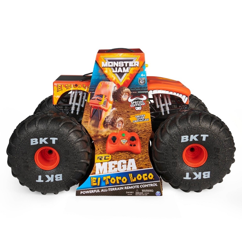 Monster Jam Official MEGA El Toro Loco All-Terrain Remote Control ...
