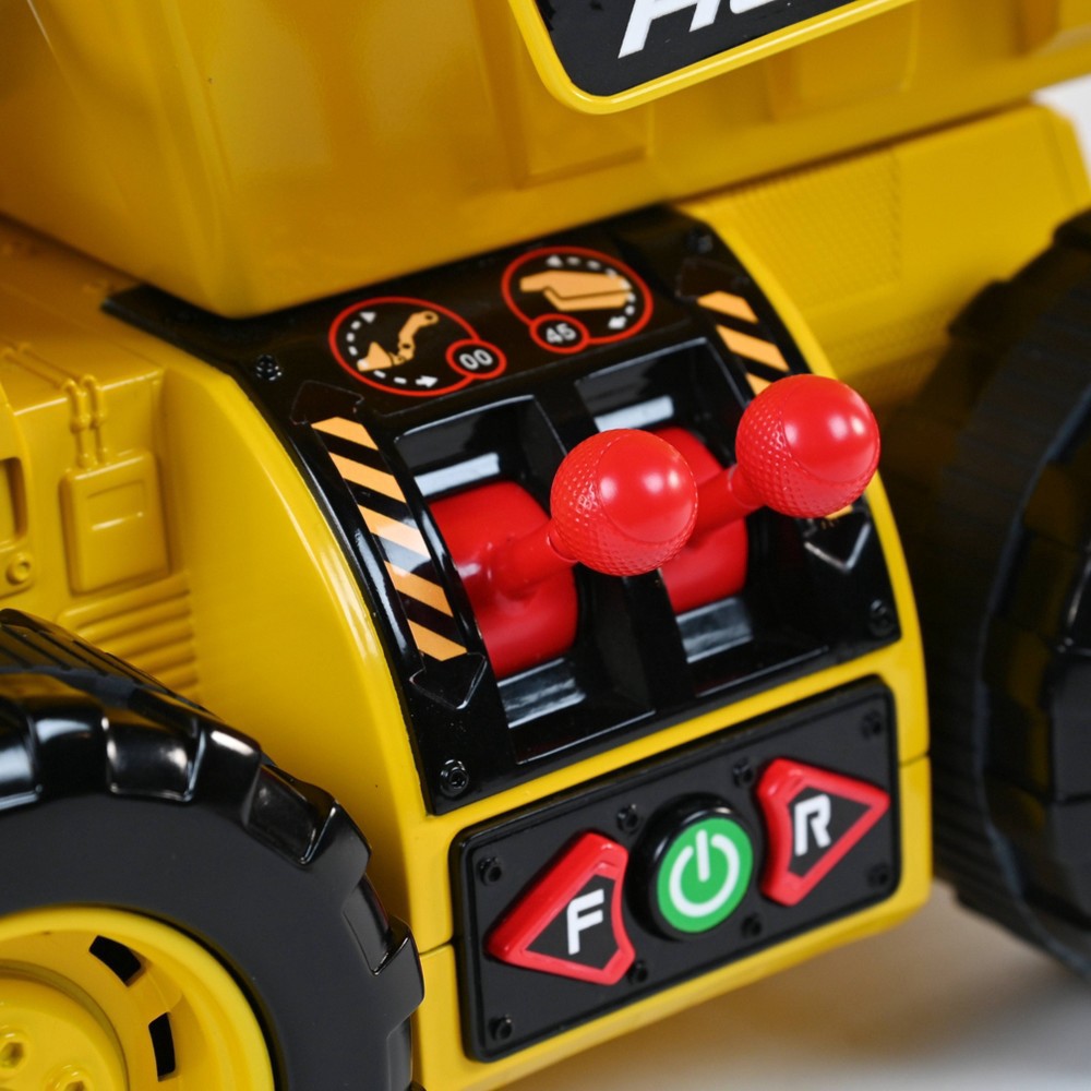 Maxx Action 2-N-1 Dig Rig Dump Truck and Front End Loader Toy Vehicle 1 ...
