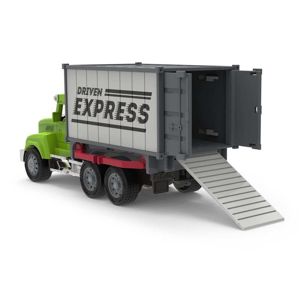 DRIVEN by Battat DRIVEN - Small Green Toy Shipping Container Vehicle ...
