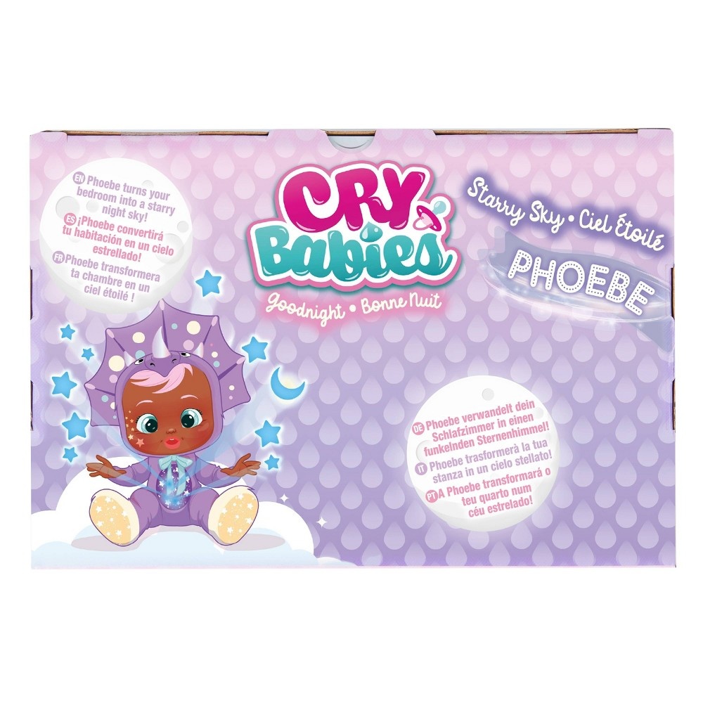 Cry Babies Goodnight Starry Sky Phoebe 12" Sleepytime Baby Doll 1 ct ...