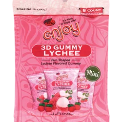 Enjoy Life Enjoy 3D Mini Gummy Lychee Multipk 9 oz | shipt