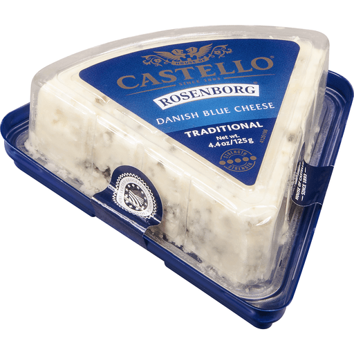 Castello Rosenborg Danish Blue Cheese Wedge 4.4 oz | Shipt
