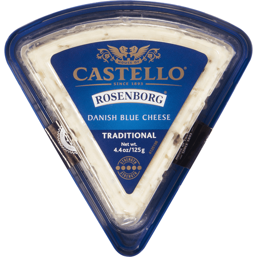 Castello Rosenborg Danish Blue Cheese Wedge 4.4 oz | Shipt
