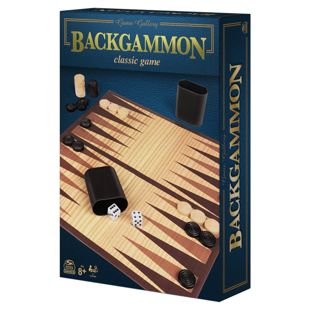 Spin Master Games Game Gallery Backgammon Classic Board Game 1 ct | Shipt