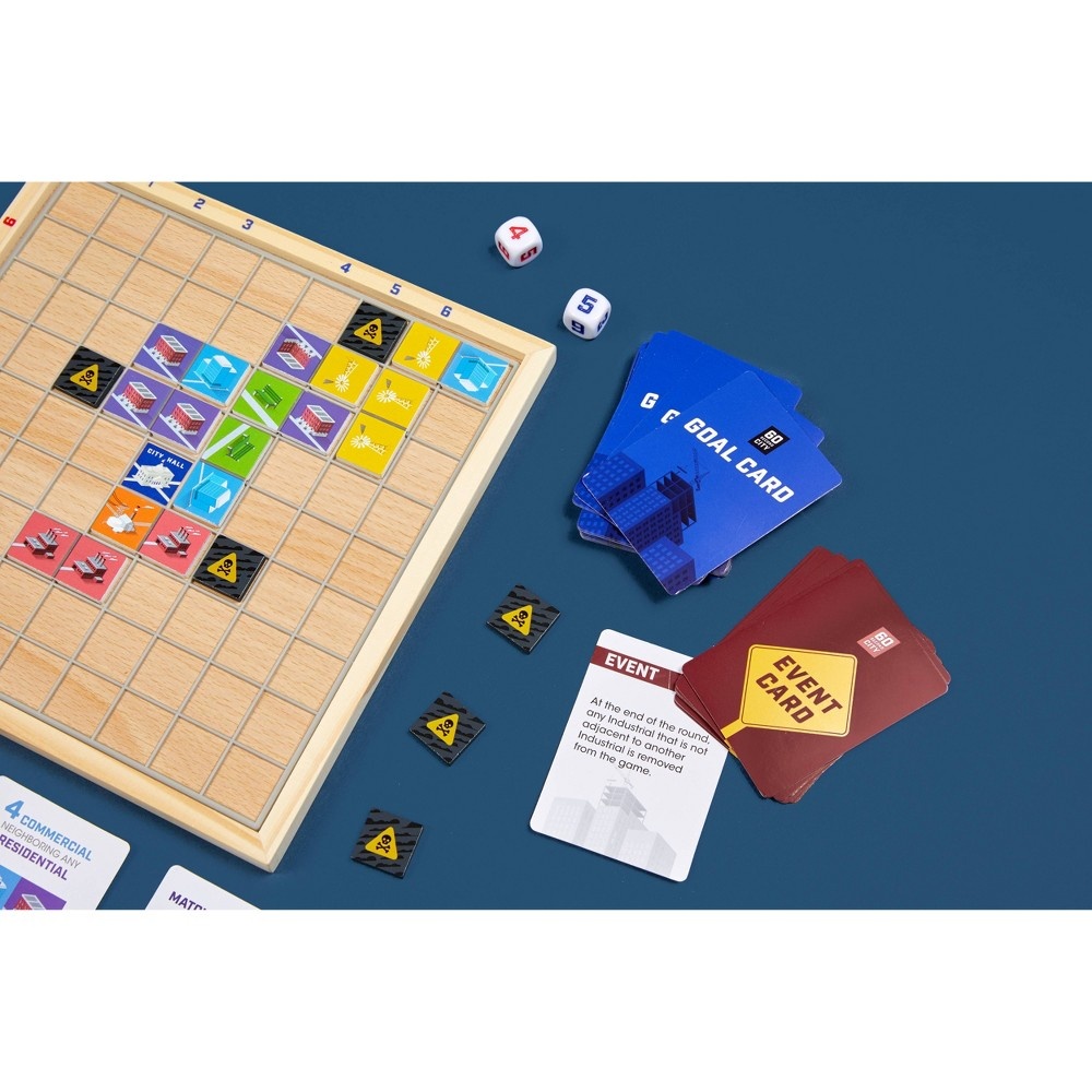 Buffalo Games 60 Second City Collaborative Strategy Board Game 1 ct | Shipt