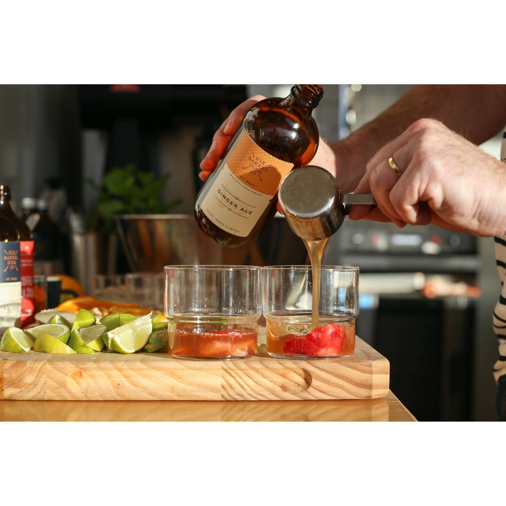 Six Barrel Soda Co. Ginger Ale Soda Syrup - 16.9fl oz 16.9 fl oz | Shipt