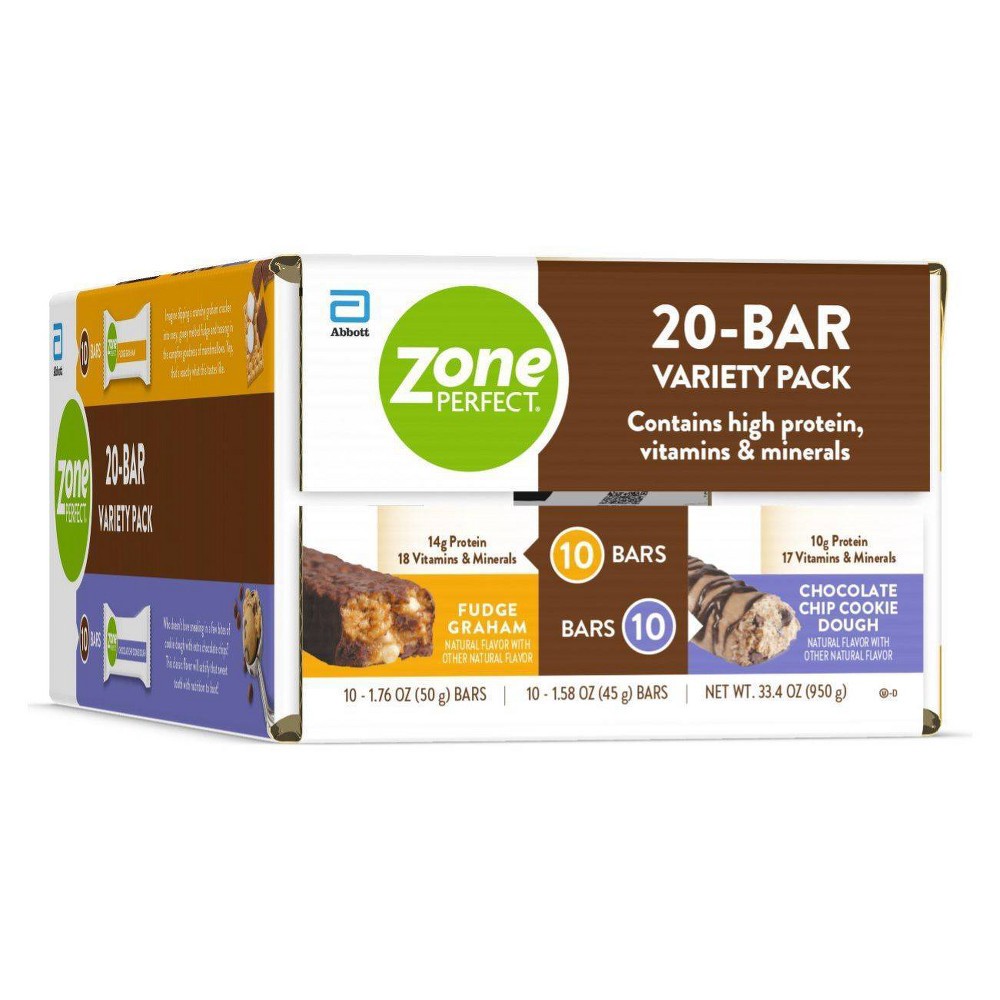 Zone Perfect Nutrition Bars Variety Pack - 20ct 20 ct | Shipt